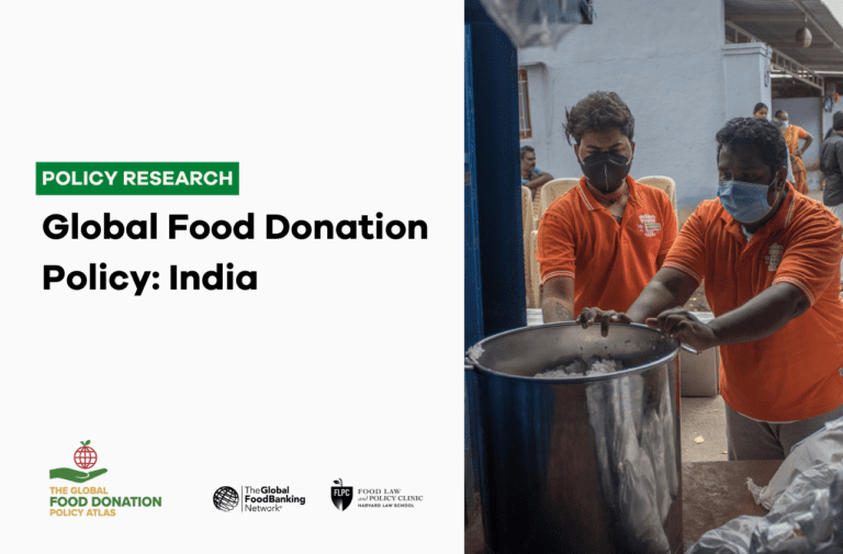 The Global Food Donation Policy Atlas: India | The Global FoodBanking ...