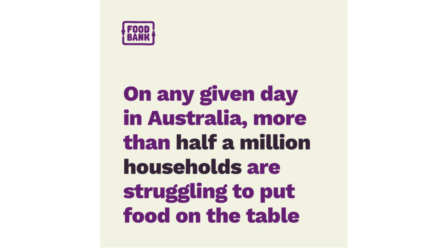 The Foodbank Hunger Report: Driving Advocacy for Zero Hunger in ...