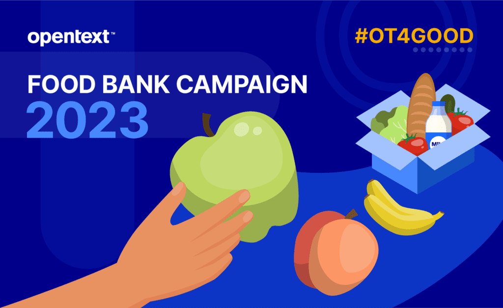 OpenText 2023 Holiday Food Bank Campaign | The Global FoodBanking Network
