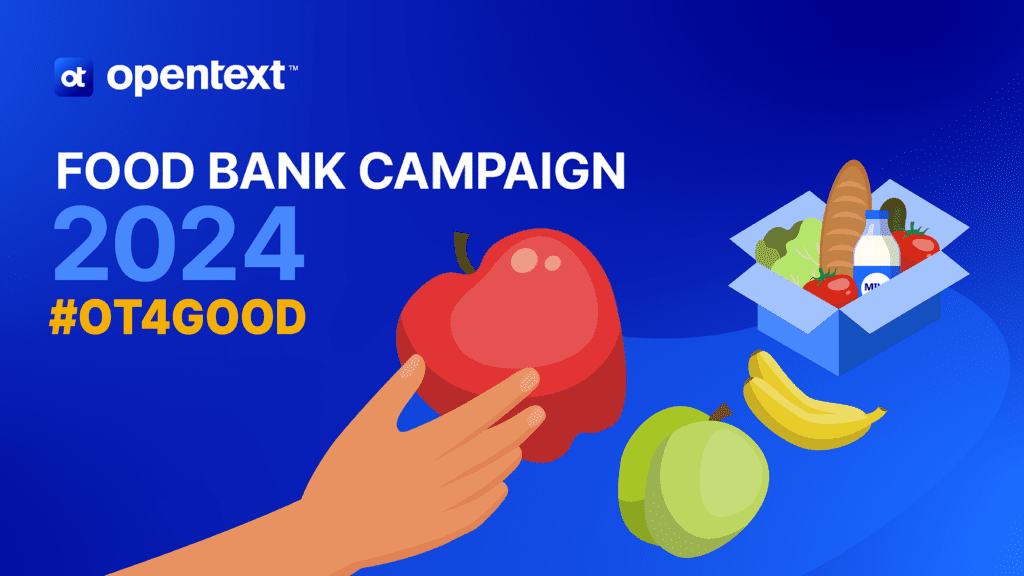 OpenText 2024 Holiday Food Bank Campaign | The Global FoodBanking Network